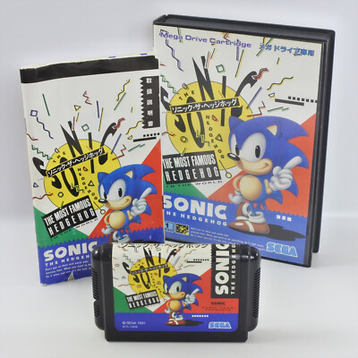 SONIC THE HEDGEHOG 1 Mega Drive Sega 7310 md | eBay