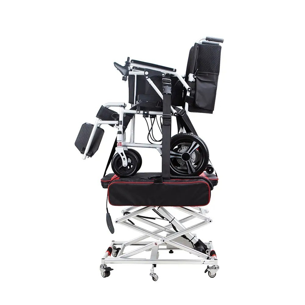 Lightweight rechargeable mini lift.Transfers wheelchair,scooter into ...