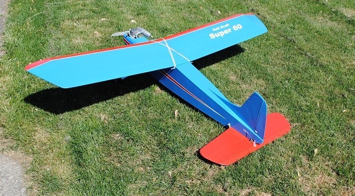 KK Super 60 ~ 63" Classic RC Model Aircraft ~ Laser-cut Balsa Wing RIB ...