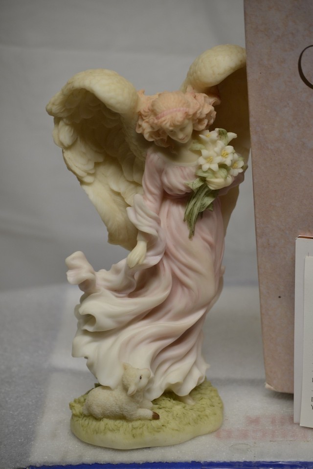 1996 ROMAN SERAPHIM CLASSICS #78036 FAITH THE EASTER ANGEL NEW IN BOX ...