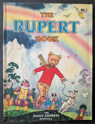 RUPERT ANNUAL 1948....ORIGINAL...NEATLY INSCRIBED NOT CLIPPED ...