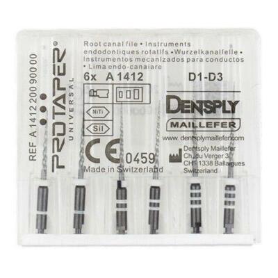 Dentsply ProTaper Universal Rotary Retreatment Files Assorted D1-D3 ...