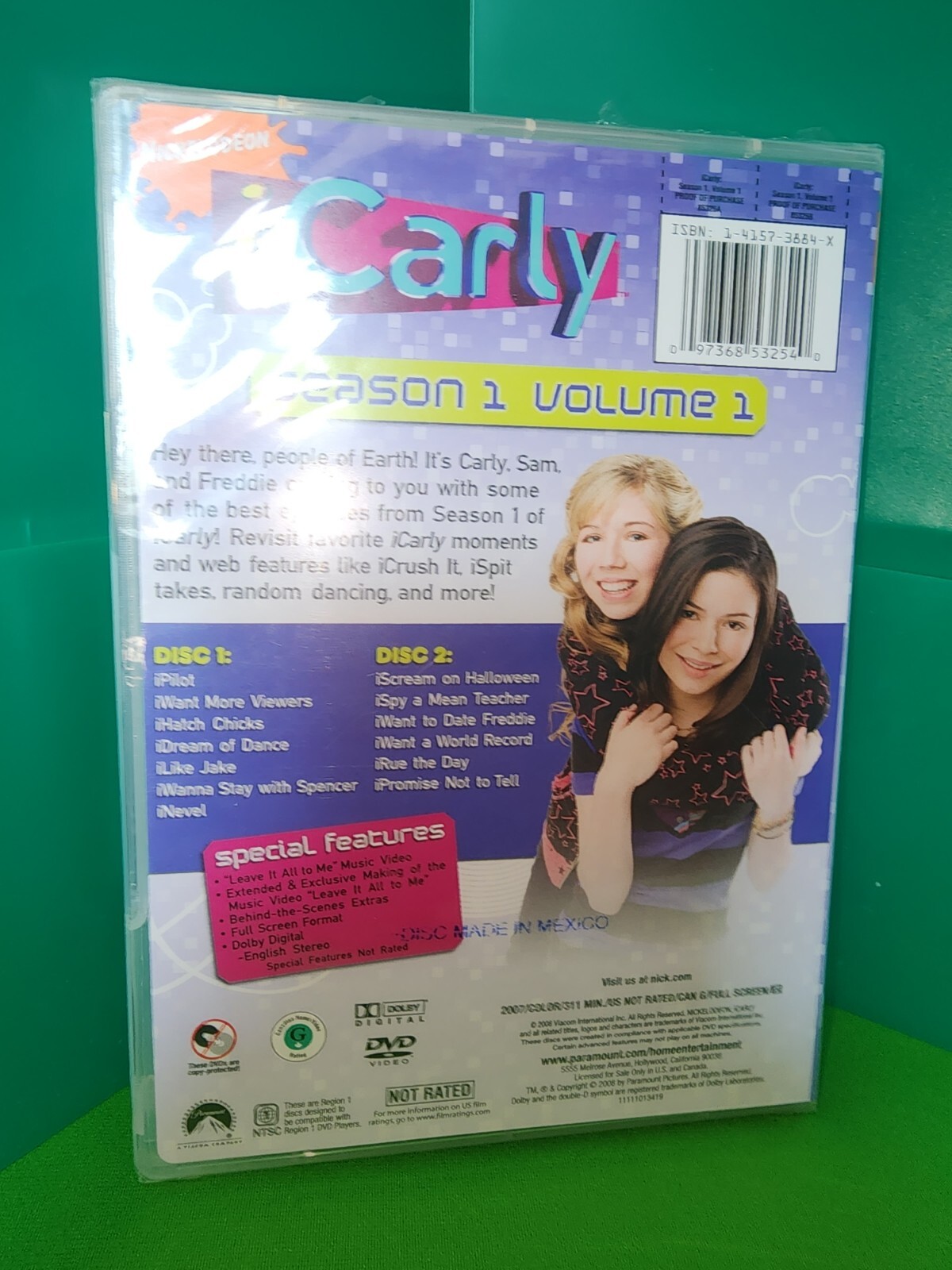 iCarly Season 1, Volume 1 (DVD, 2008) for sale online | eBay