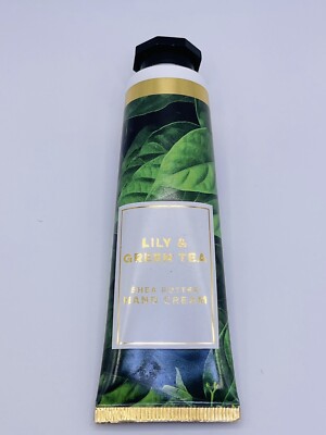 Bath & Body Work Lily And Green Tea Shea Butter Hand Cream Travel Size ...