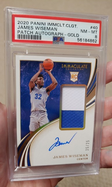 2020-21 Panini Immaculate Collection Collegiate - Rookie Patch ...