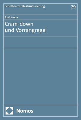 Cram-down und Vorrangregel | Axel Krohn | 2024 | deutsch | eBay