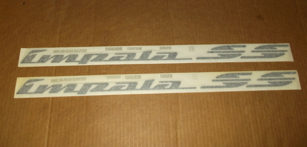 Impala Ss Decal Chevy Impala SS Lt 1 Wall Decal Sport Car Graphic