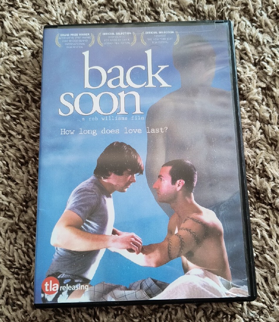 Back Soon (DVD, 2007) gay romance LGBTQ TLA Releasing 807839003420| eBay