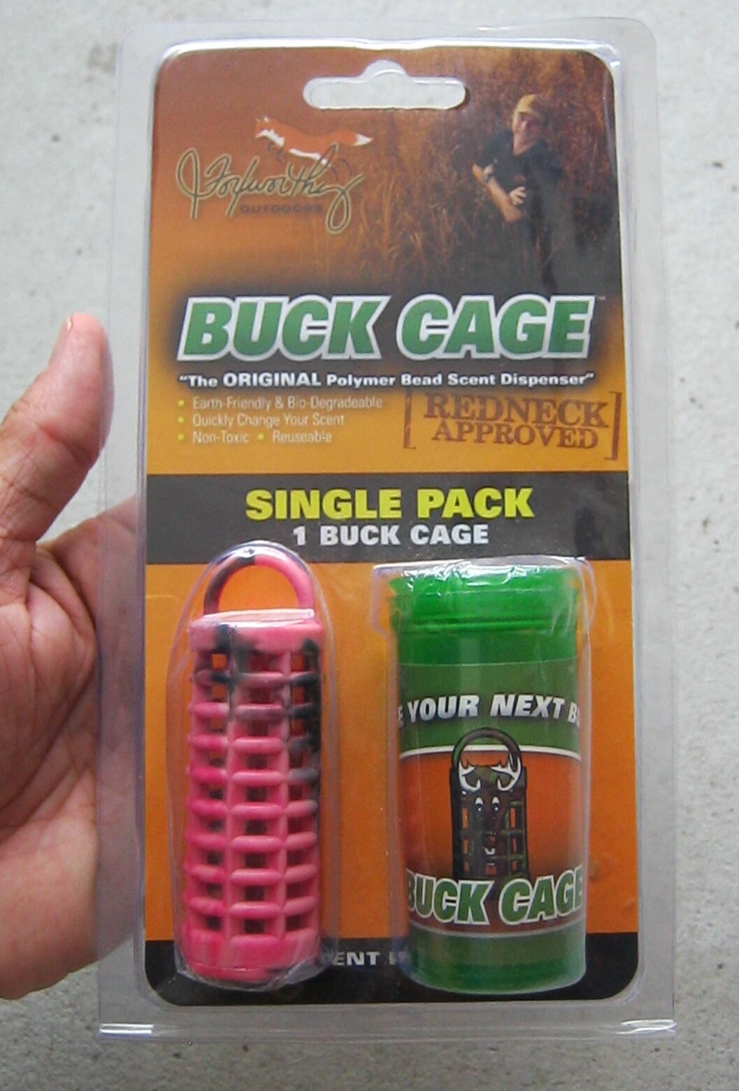 FOXWORTHY OUTDOORS BUCK CAGE POLYMER BEAD SCENT DISPENSER SINGLE PACK ...