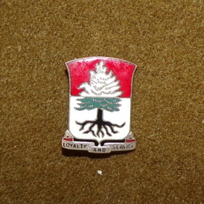 Original Postwar US Army 77th Engineer Battalion DUI Unit Crest (German ...