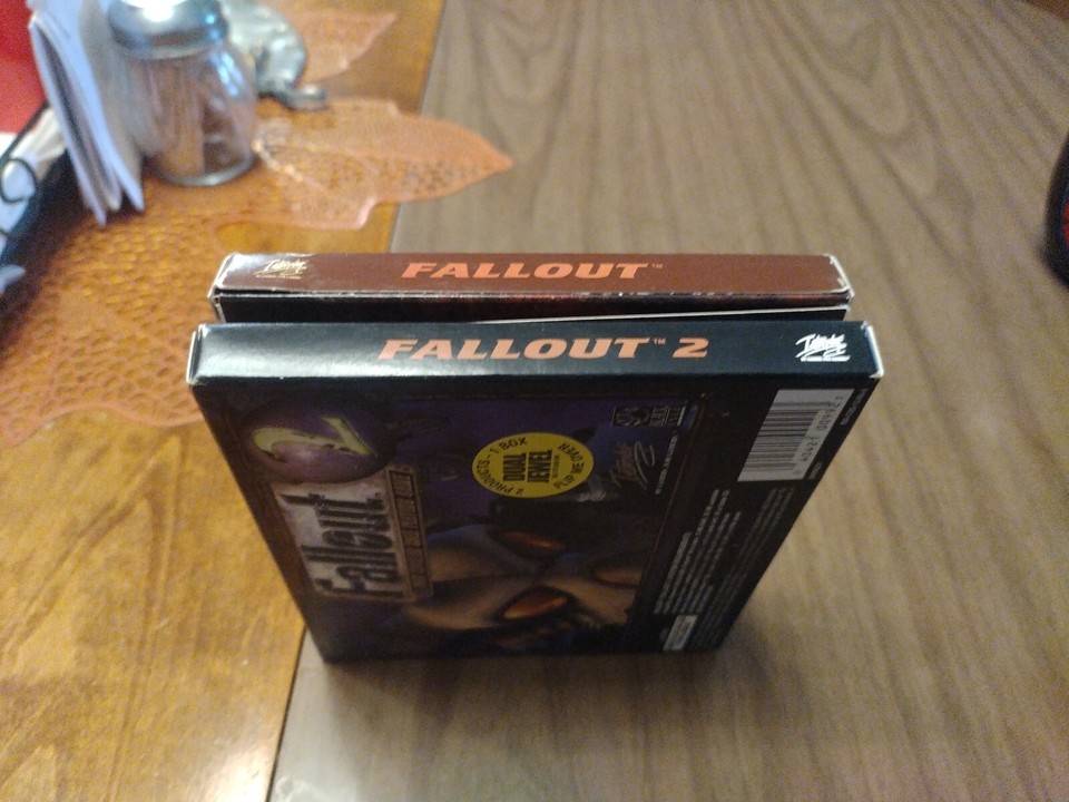 Fallout 1/Fallout 2 - RARE Dual Jewel Release (PC, 2001) 40421009923| eBay