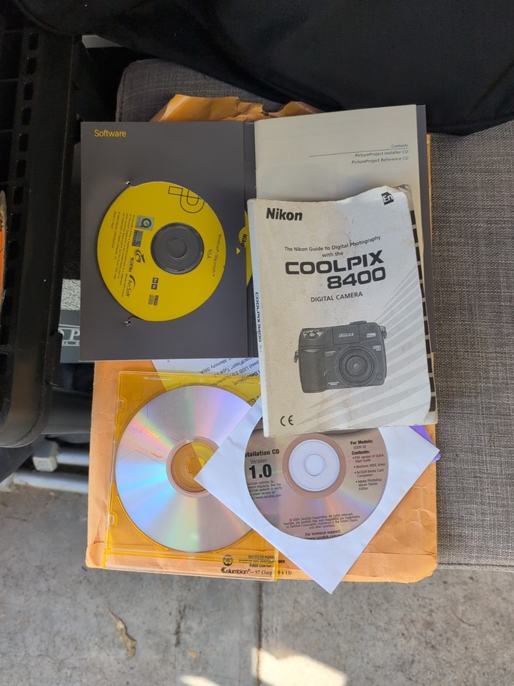 NIKON COOLPIX 8400 DIGITAL CAMERA 8.0MP COMPACT SLR Works Well | eBay