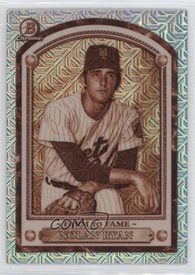 2020 Bowman Chrome Farm to Fame Mojo Refractor Nolan Ryan #FTF-NR HOF ...