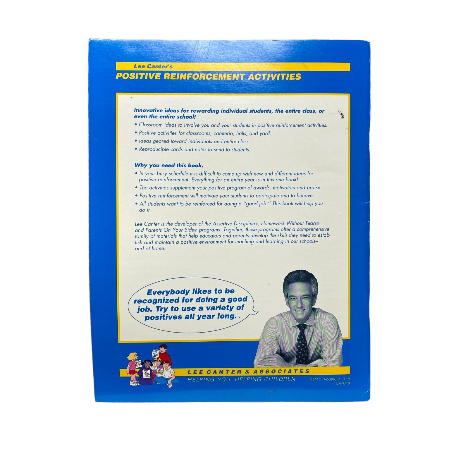 Lee Canter's Assertive Discipline Positive Reinforcement By Diana ...