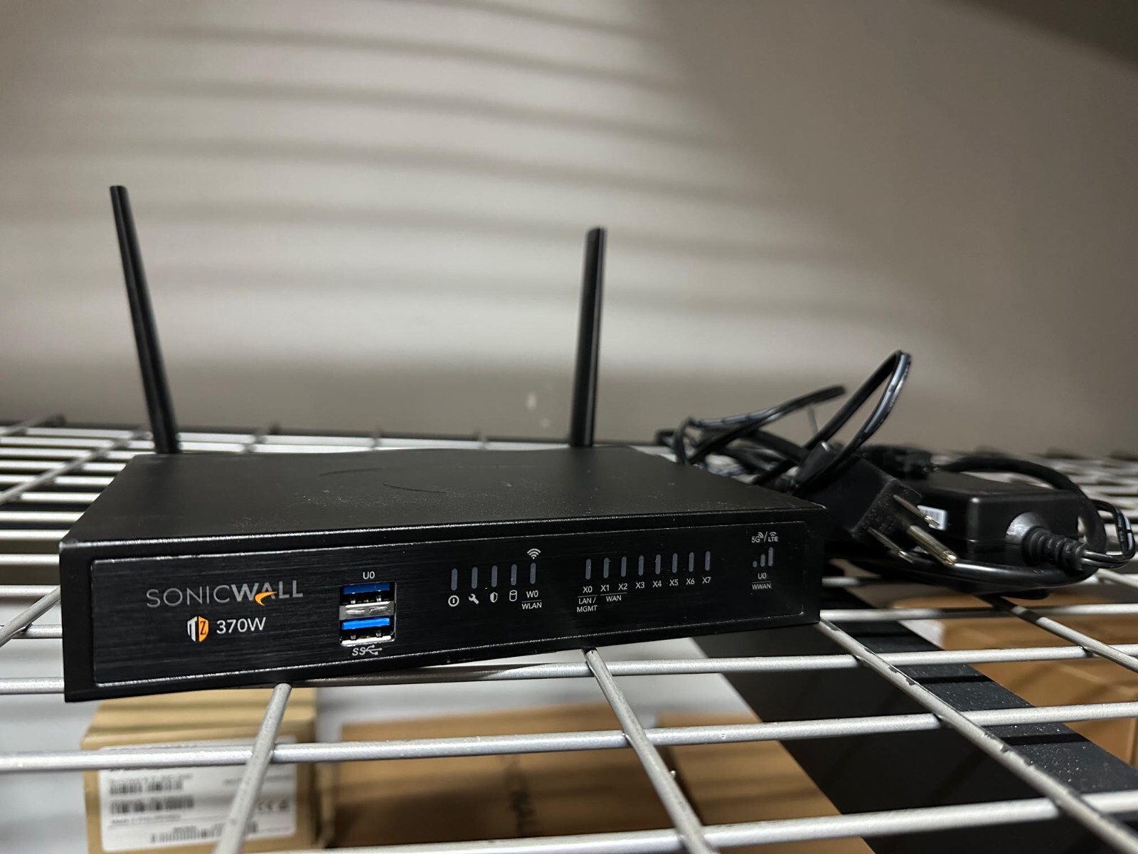 SonicWall TZ370W Network Security/Firewall Device (AMZ ) () for sale ...