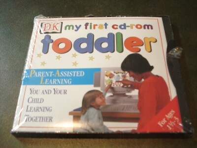 DK My First CD-ROM: Toddler (PC-CD) AGES 1 1/2- 3 HOME SCHOOL/LEARNING ...