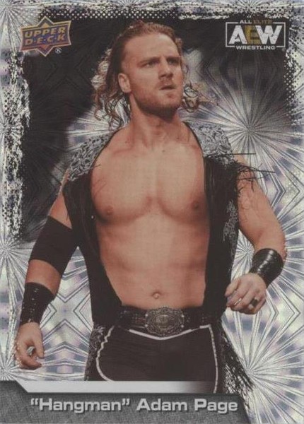 2022 Upper Deck AEW All Elite Wrestling - Pyro #58 Hangman Adam Page ...