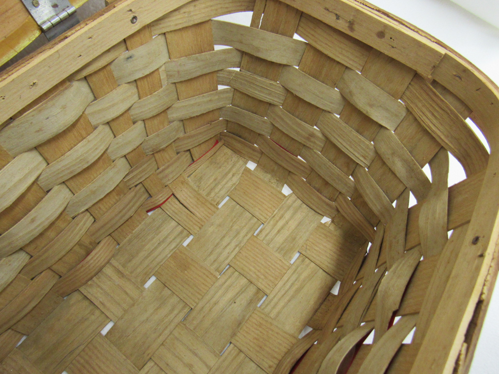 VTG OLD PICNIC BASKET WOV-N-WOOD JERYWIL ***RARE EDITION*** | eBay