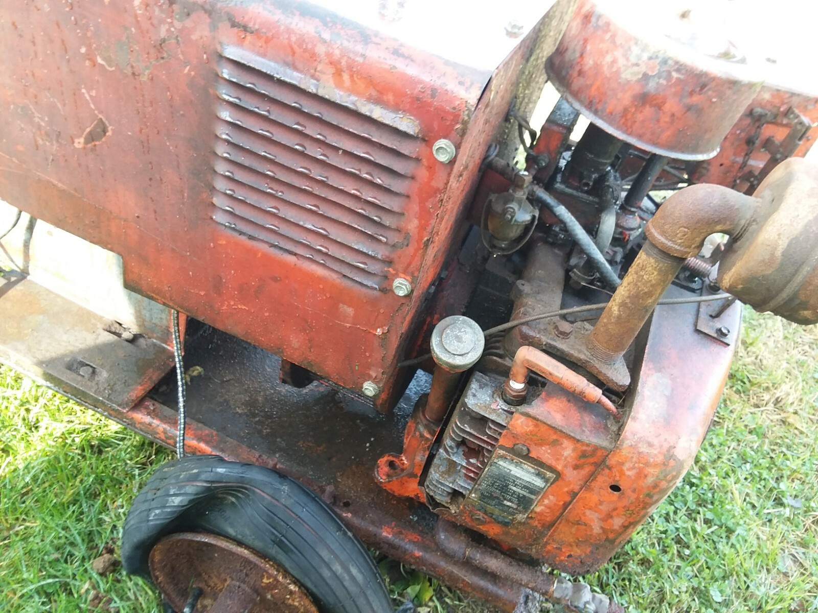 Lincoln 225 Welder Generator Onan engine Model DC 225/3-AS Project | eBay