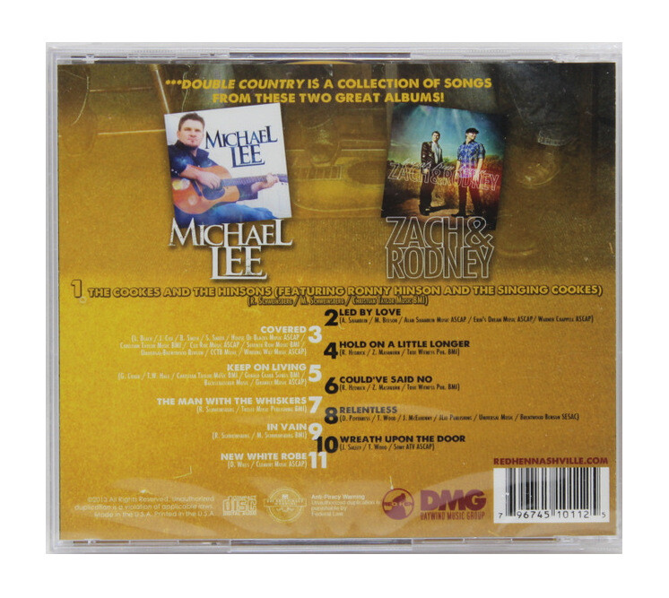 Zach & Rodney, Michael Lee Double Country NEW CD/DVD Combo The Cookes ...