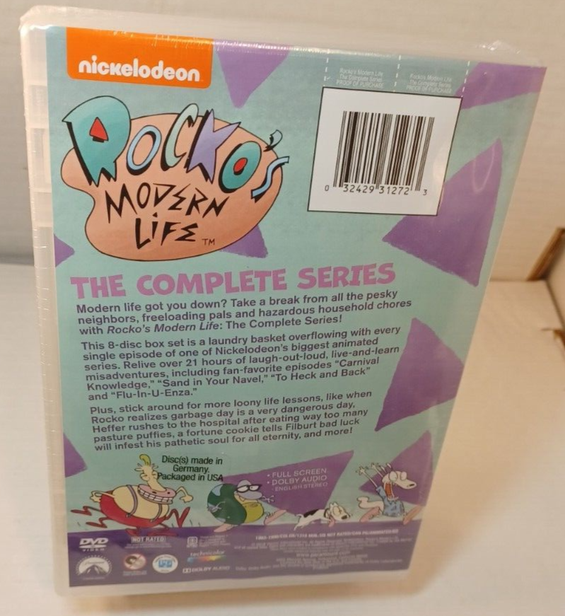 Rockos Modern Life: The Complete Series (DVD) NEW (Sealed)-Box Shipping ...