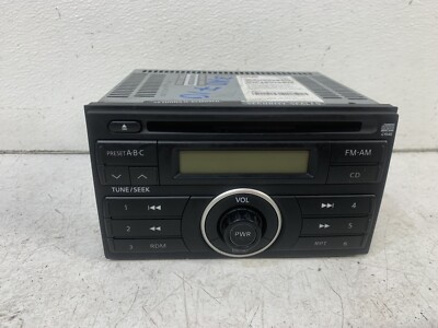2007-2009 Nissan Versa radio stereo single disc CD Player receiver head ...
