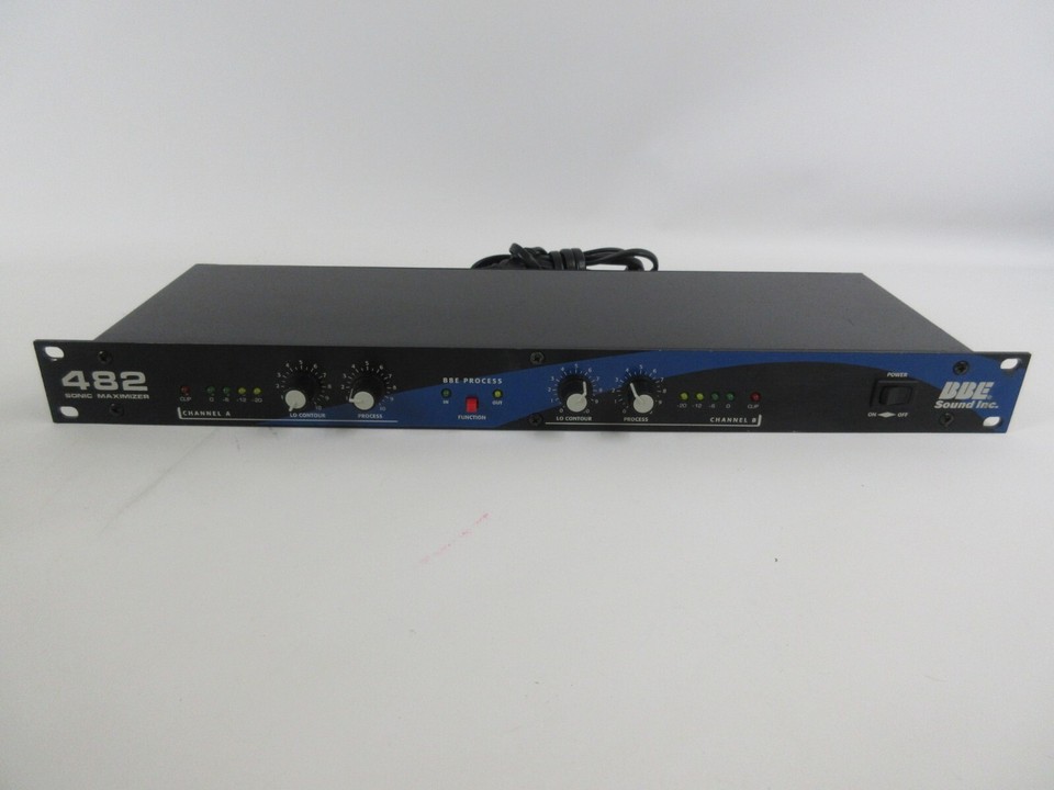 BBE Sound 482 Sonic Maximizer Audio Signal Processor Rackmount | eBay