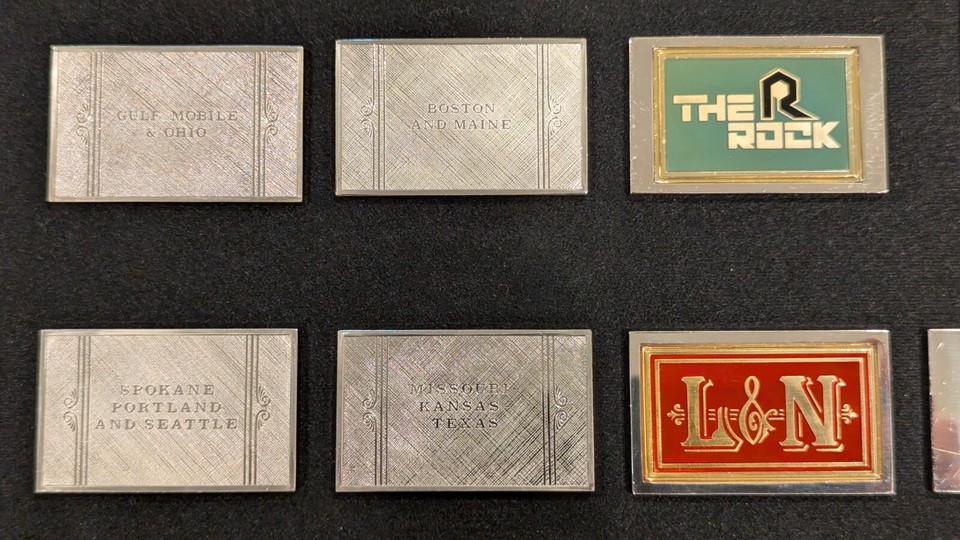 Franklin Mint Railroad Emblems Sterling Silver Ingots | eBay