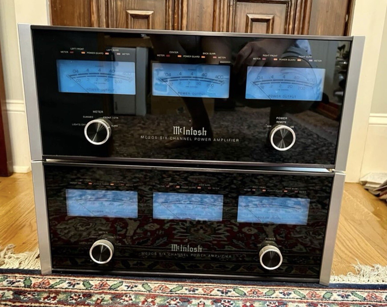 McIntosh MC206 Amplifier - Unit #2 of 2 - 6-Channel Home Theater Amp ...