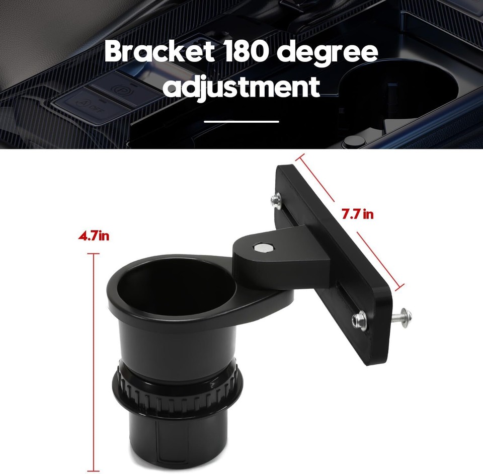 Upgrade Cup Holder Radio Mount/Drinks Cup Holder Mount Fit for ...