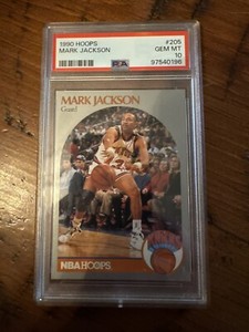 Mark Jackson 1990 Hoops #205 Base (Menendez Brothers in Background ...