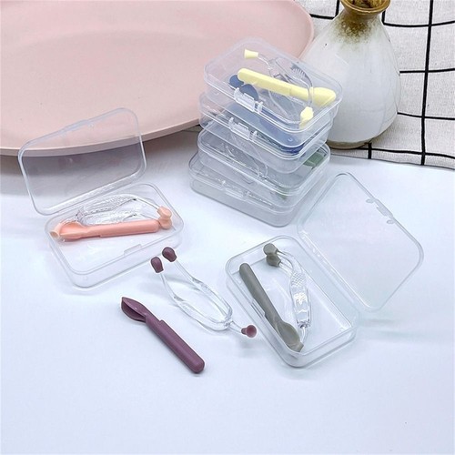 Soft Silicone Contact Lenses Tool Set Stick Wearing Tools Travel and ...