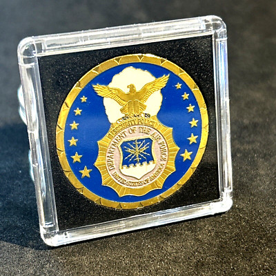 USAF SECURITY FORCES POLICE MILITARY CHALLENGE COIN United States AIR ...