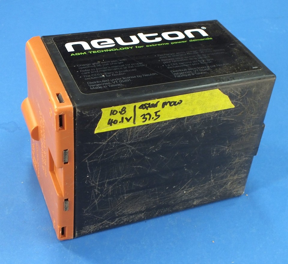 36V Battery for Neuton CE6. Replacement Lawn Mower battery pack+case ...