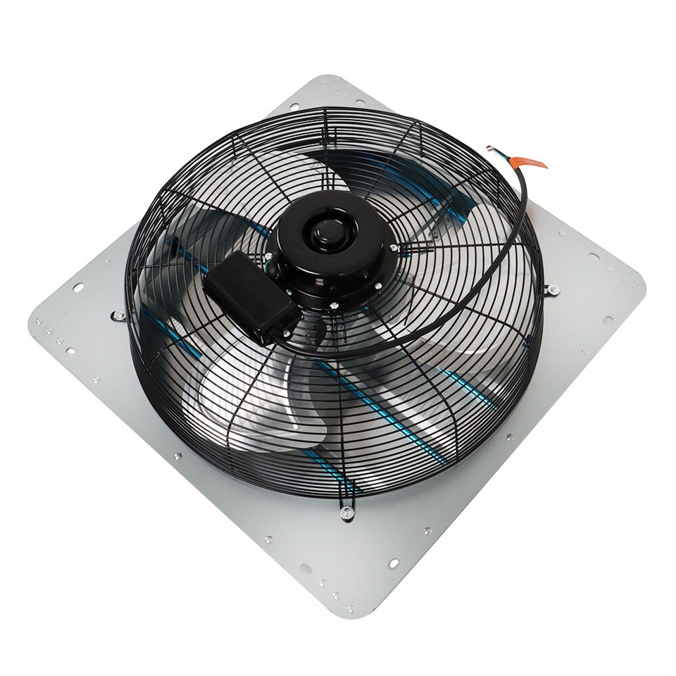 Shutter Exhaust Fan 20 Inch Aluminum High Speed Wall Mounted Greenhouse ...