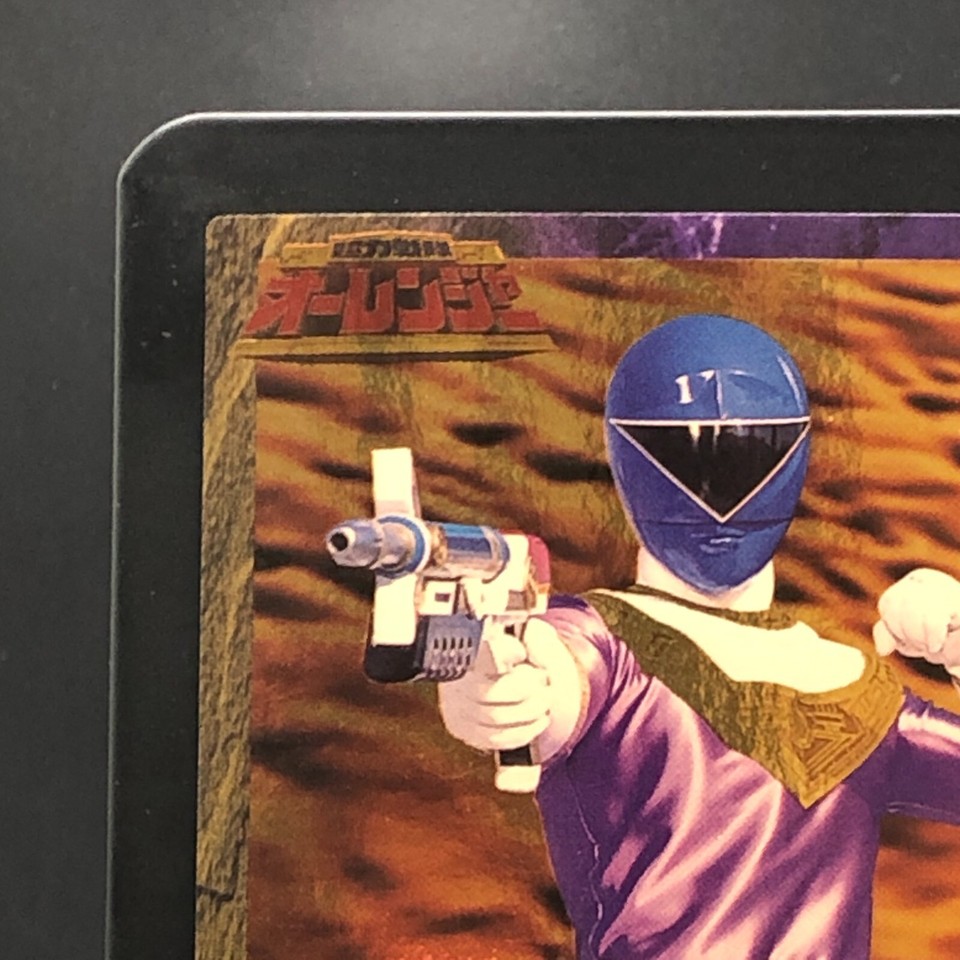 Oh Blue Chouriki Sentai Ohranger Card TCG Japanese Toei #165 | eBay