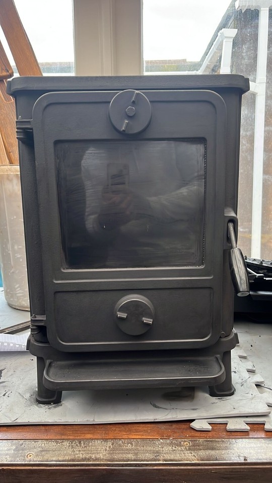 Morso Squirrel 1412 5kw Stove, MULTIFUEL, (log,wood+burner), DEFRA, eco ...