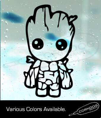Baby Grut STICKER VINYL DECAL STAN LEE COMIC GUARDIANS OF THE GALAXY ...