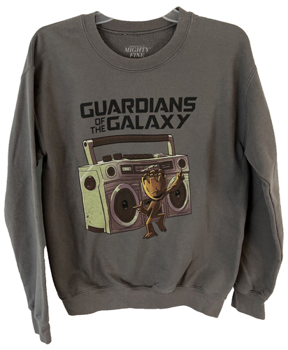 Guardians Of The Galaxy Vol 2 Sweatshirt Mens Small Gray Groot CBU13 | eBay