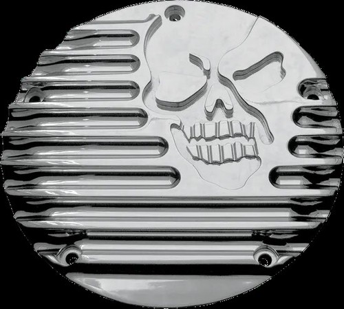 Covington Derby Cover Chrome Machine Head w 5pk Softail CVO 11 | eBay