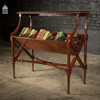 Library Book Trough, Victorian Regency Revival Book Shelf | eBay UK