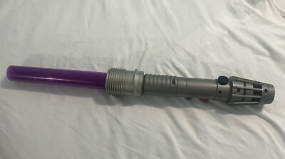 MACE WINDU 2002 BASIC 31" PURPLE LIGHT SABER STAR WARS EPS 2 HASBRO | eBay