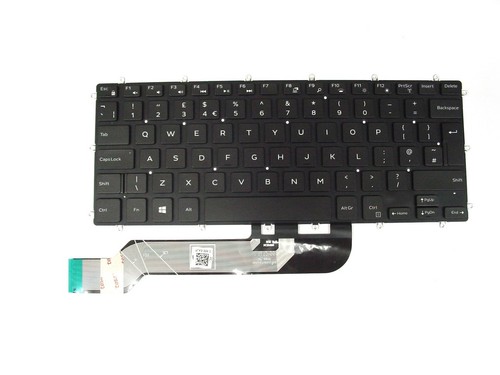 Genuine Dell Inspiron 13 7370 7373 7380 UK Layout BACKLIT Keyboard ...