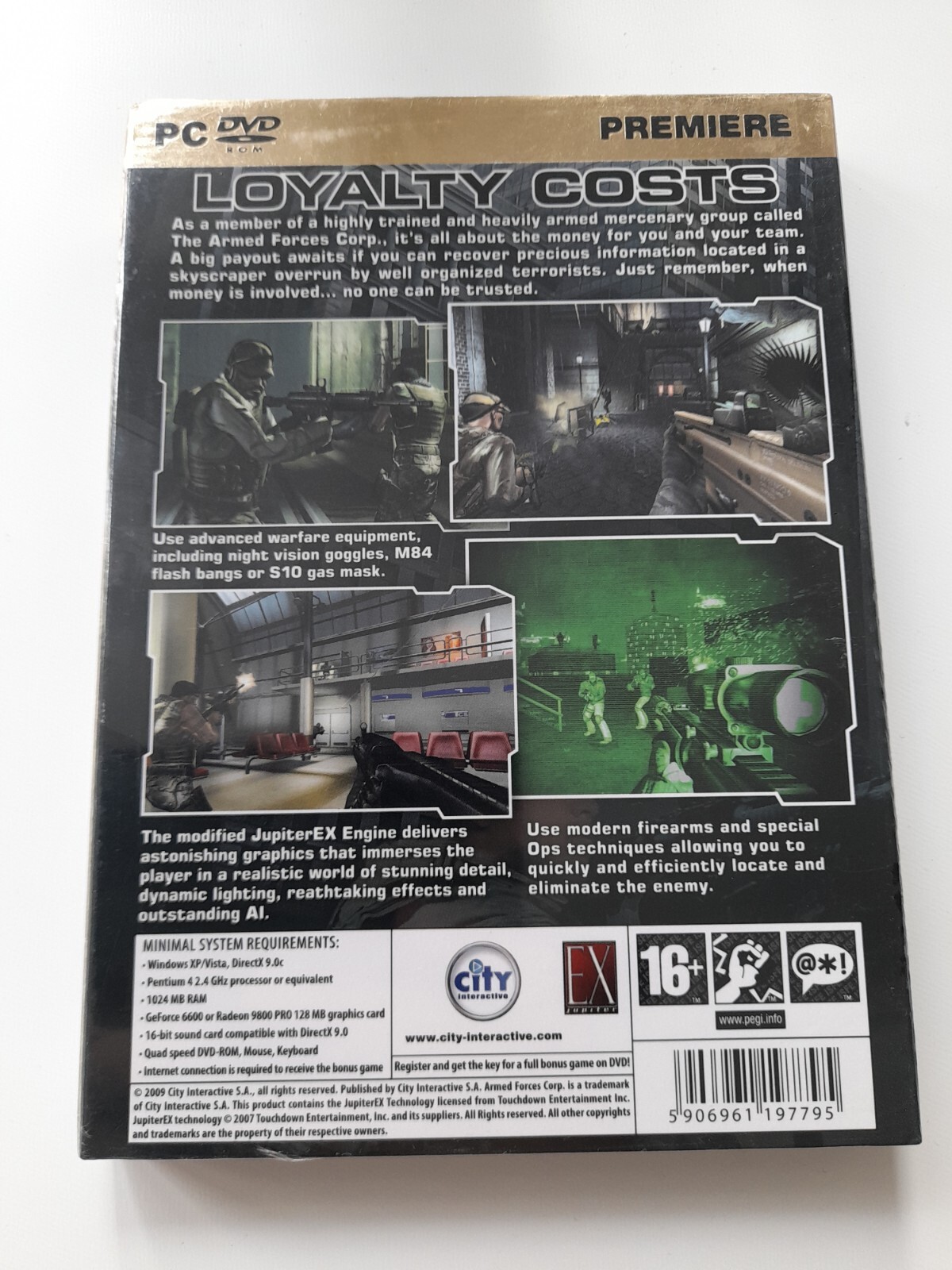 PC GAME DVD ROM Armed Forces Corp Game New Sealed | eBay UK