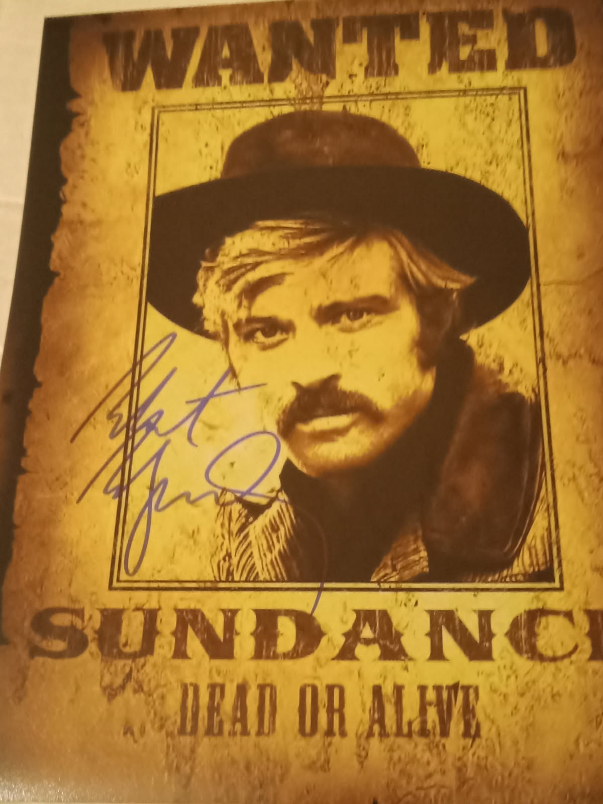 Original Robert Redford Signed Auto 8x10 Photo Sundance | eBay