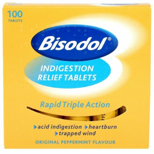 Bisodol 100 Ingestion Relief Peppermint Flavour Tablets online kaufen ...