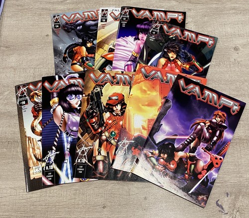 Lot of 9 VAMPI comics Nos. 16 through 24, 2002 | eBay