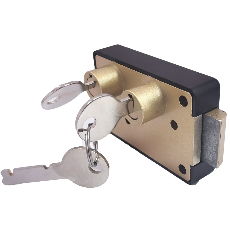 Yale B-201RH Vintage Safe Deposit Box Lock Replace With Renter & Guard ...