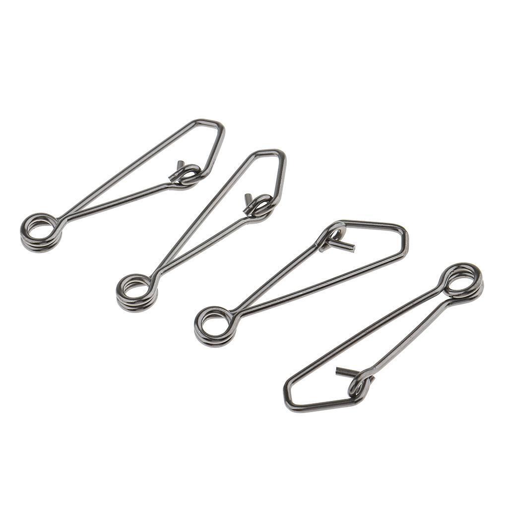 50 Pcs Coastlock Snaps Fishing Swivel Safety Snaps Fishing Hook | eBay