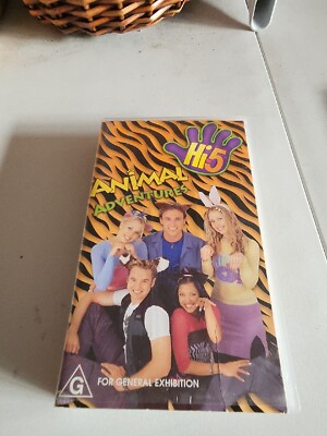 Hi 5 Animal Adventures VIDEO VHS Pal | eBay Australia